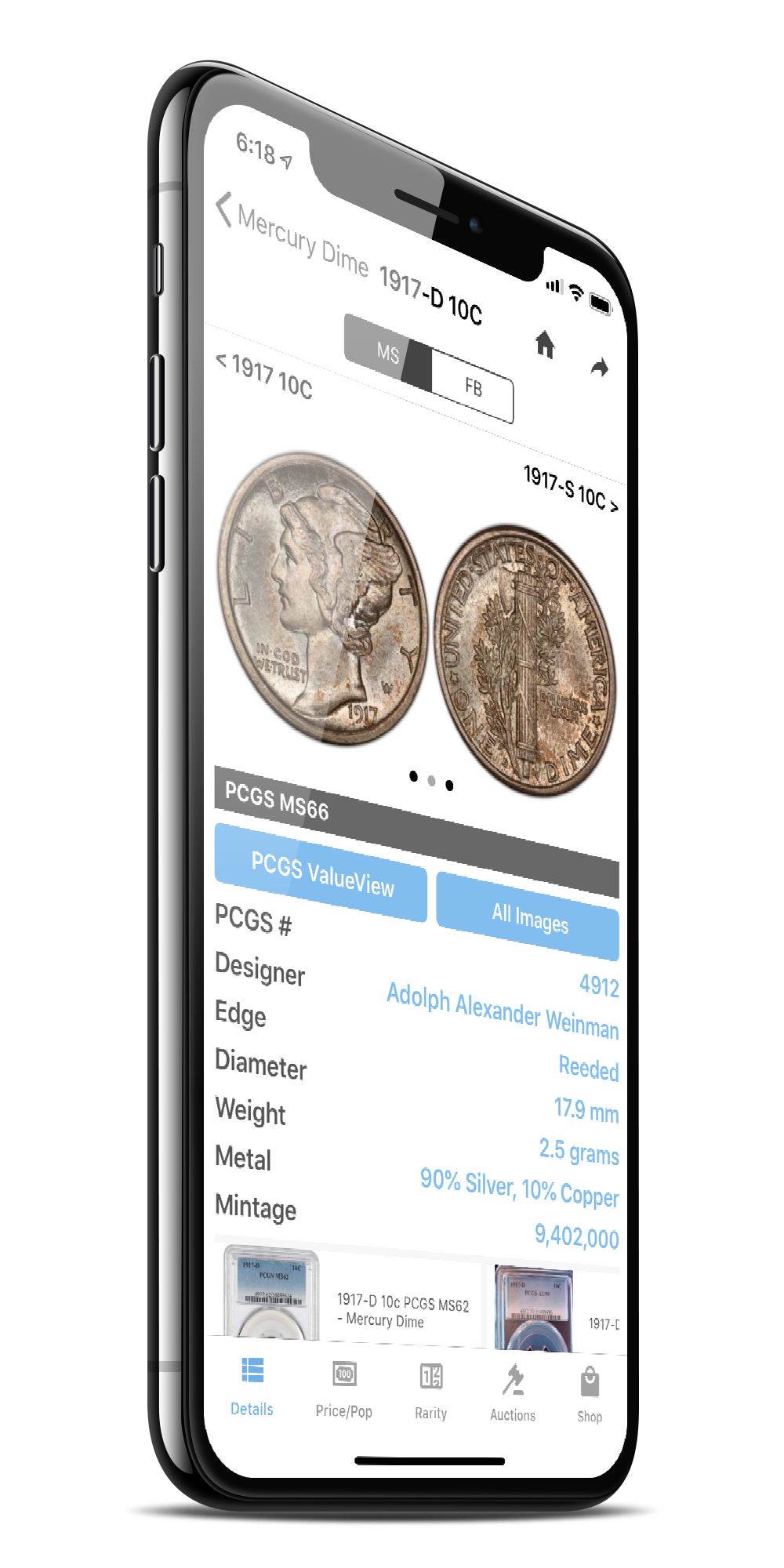Using The Handy PCGS CoinFacts App - US Coin News